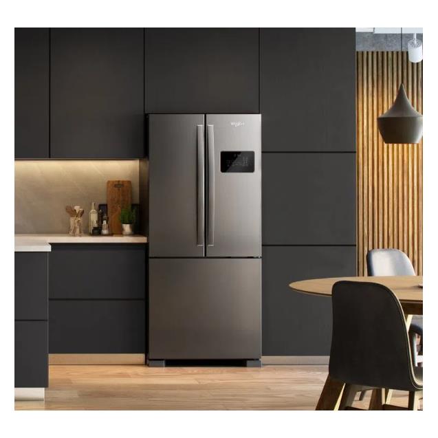 Heladera Whirlpool No Frost 592 Lts French Door Inverter (WRO85AK) - La ...